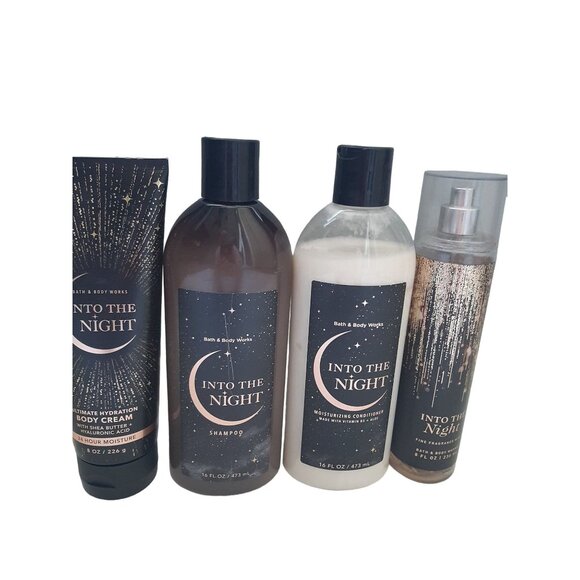 Bath & Body Works | Skincare | Bath Body Works Into The Night Full Set ...